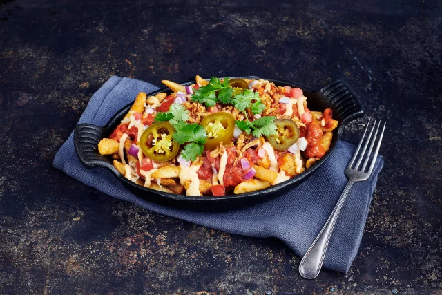 Shahi Paneer Loaded Fries | Rick's Good Eats Inc